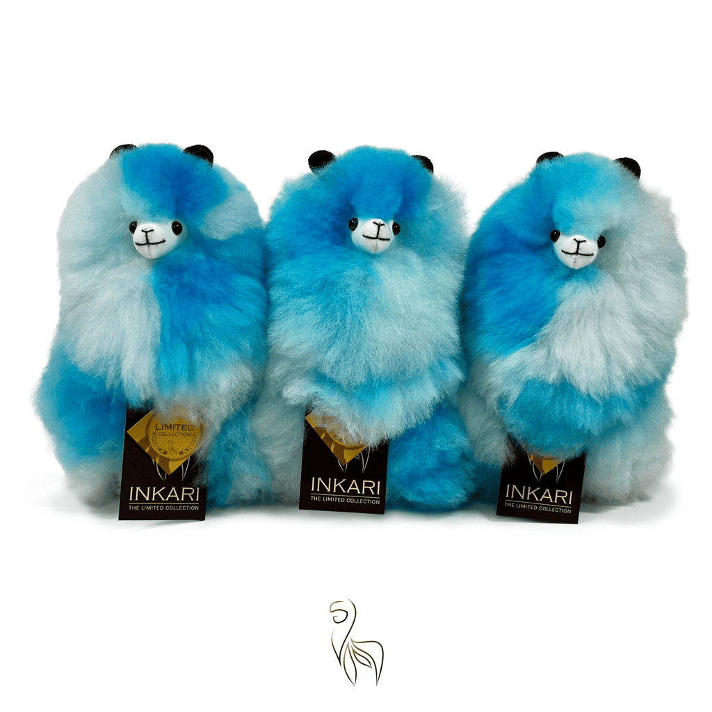 Inkari Alpaca Stuffed Animals - Limited Edition Azure Cloud