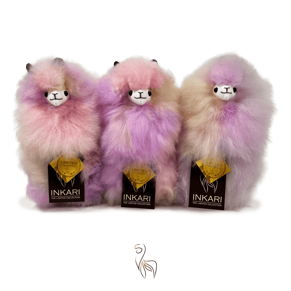 Inkari Alpaca Stuffed Animals - Limited Edition Pastel