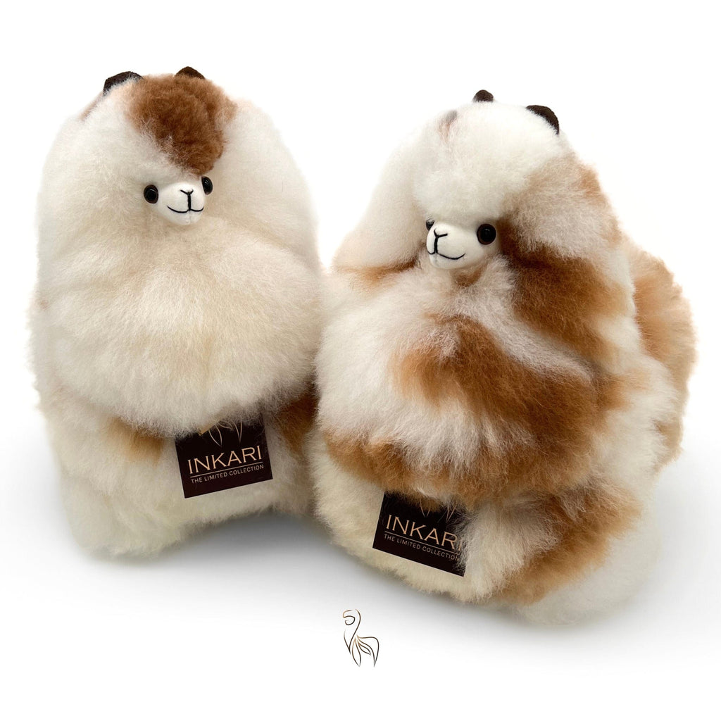 Inkari Alpaca Stuffed Animals - Limited Edition Snow Leopard