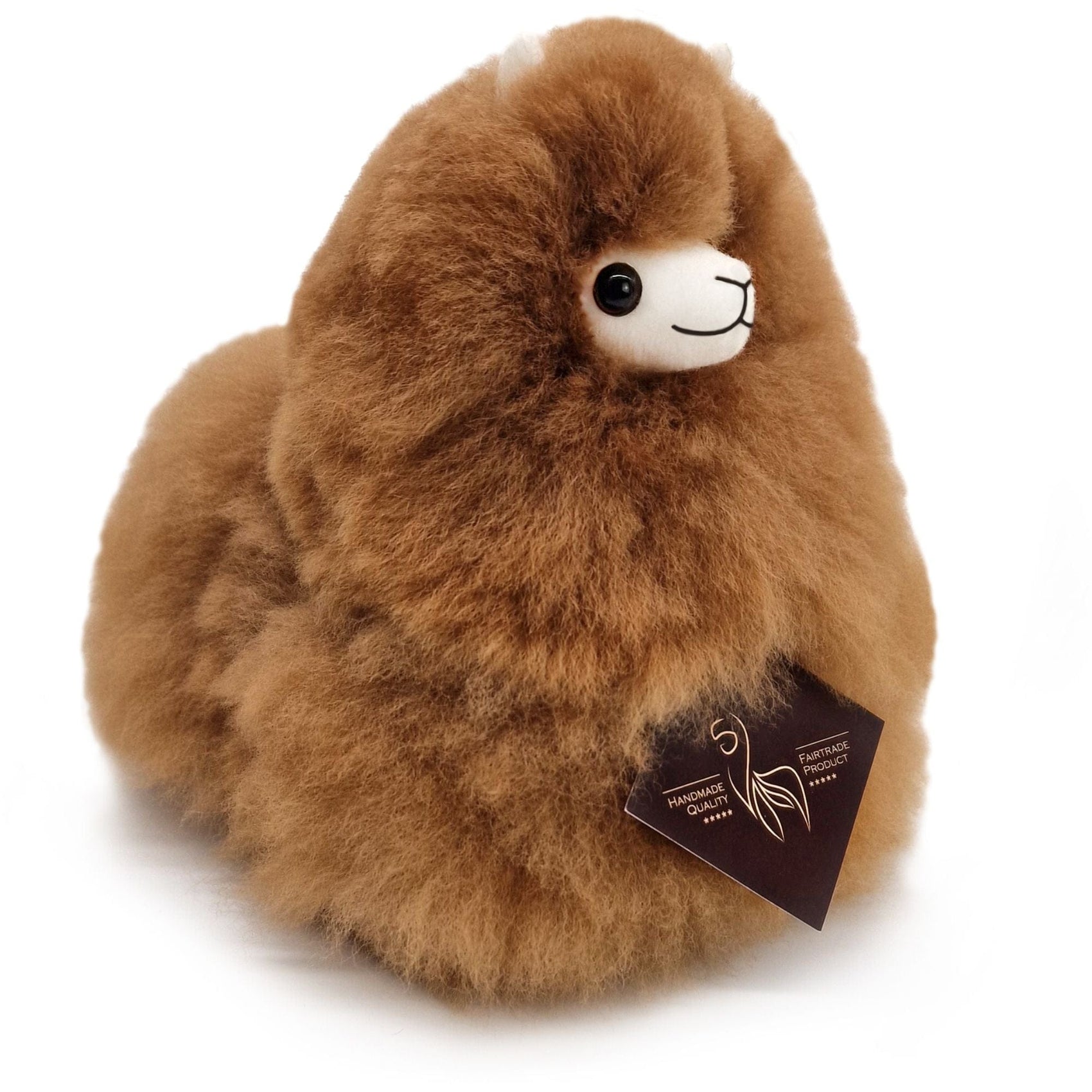 Inkari Alpaca Stuffed Animals - Naturals Hazelnut