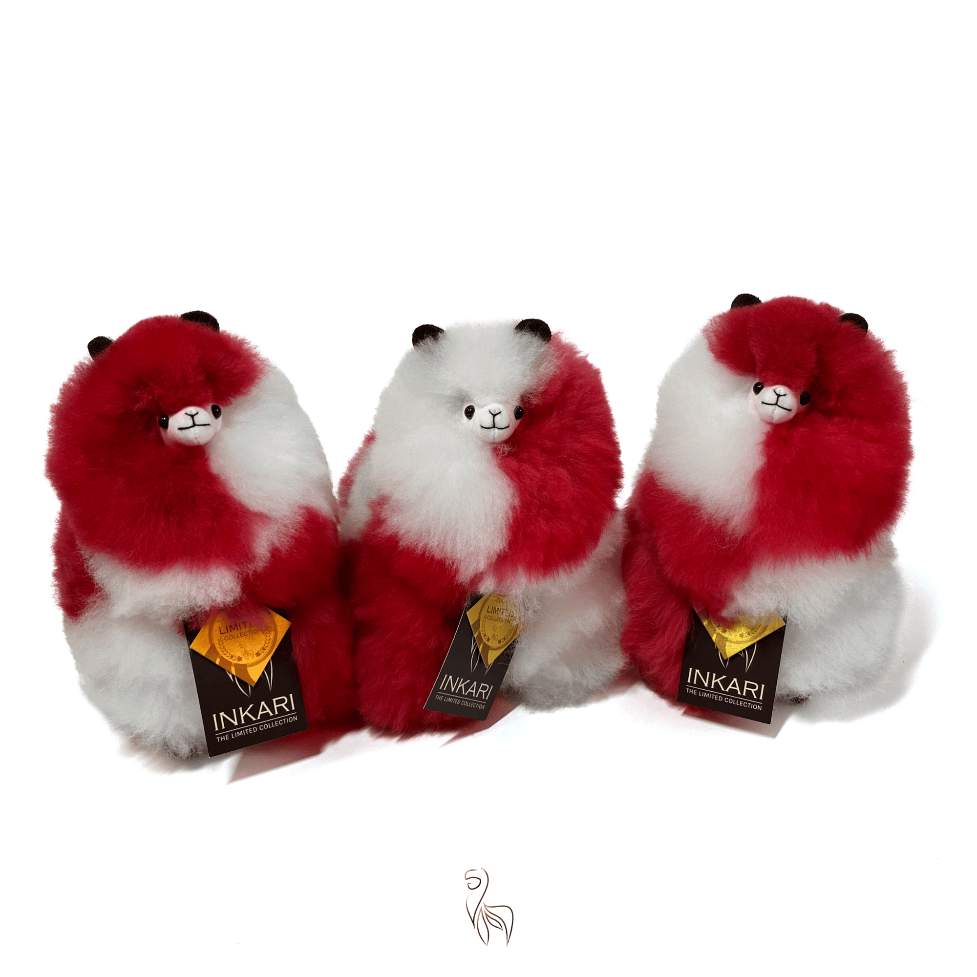 Limited Edition - Red Valentine - Alpaca Stuffed Animal