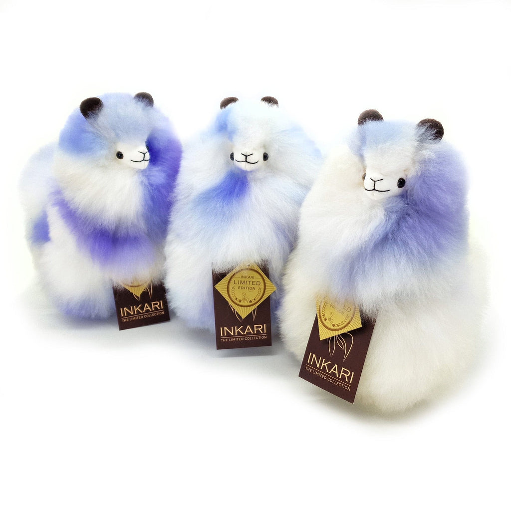 Inkari Alpaca Stuffed Animals - Limited Edition Violet Cloud