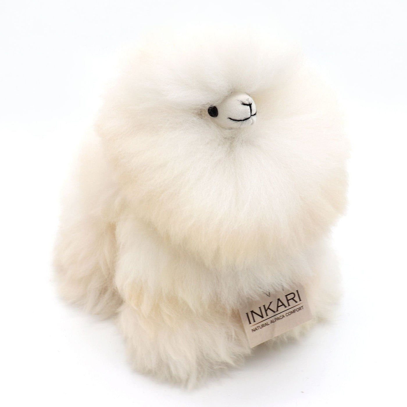 Inkari Alpaca Stuffed Animals - Monsterfluff Sahara - Free Accessories